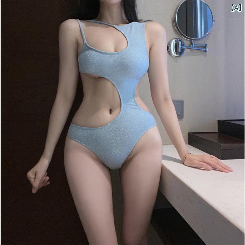 ・対象性別: 女性・対象年齢: 成人・柄: 無地・スタイル: セクシー、欧米風・パッド: 胸パッドあり（ワイヤーなし）・素材: ナイロン 82%、ポリウレタン 18%・重量: 約350g・着用シーン: スイミング、マリンスポーツ・カラー: ...
