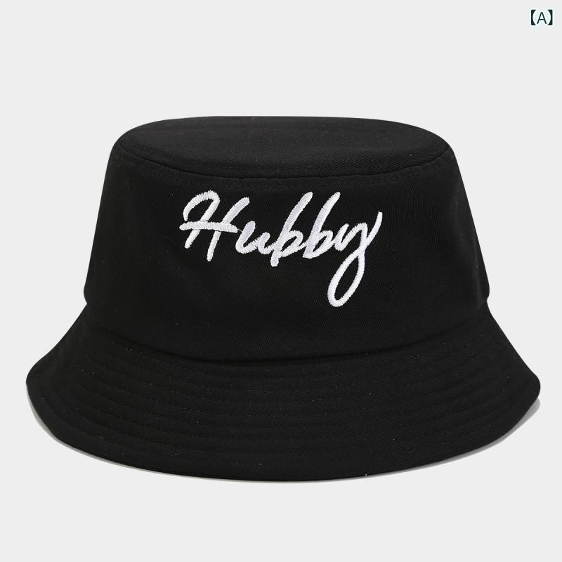 ・カテゴリ: ハット・要素: 英字・帽頂: 平ら・つば: 短め・カラー展開: Hubbyブラック、Hubbyホワイト、Wifeyブラック、Wifeyホワイト・サイズ展開: M (頭囲56-58cm)・機能: UVカット、通気性、日よけ・主な...