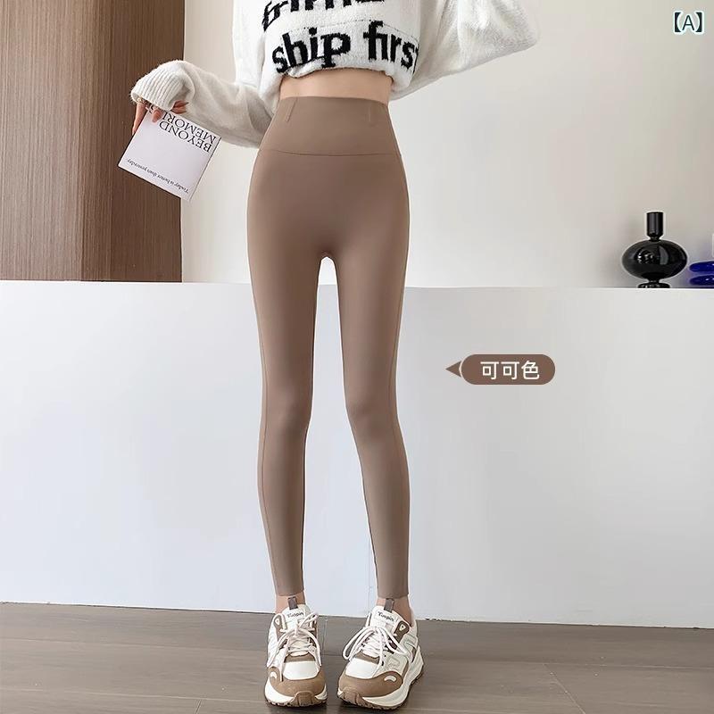 ・性別: 女性・柄: 無地・素材: ナイロン80%、スパンデックス20%・カラー展開: ダークブラウン、ブラック、グレー、ココア、ミルクティー、ダークグリーン、ピンクベージュ、クリームホワイト、デニムブルー・サイズ展開: S、M、L、XL、...
