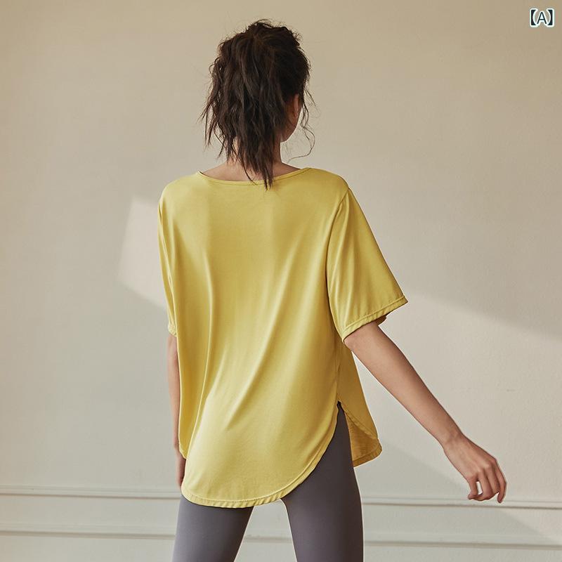 ・カテゴリ: Tシャツ・機能: 通気性・柄: 無地・主な素材: ビスコース63.4%、ポリエステル36.6%・カラー展開: イエロー、ホワイト、ブルー、グリーン、ピンク、ブラック・サイズ展開: S、M、L、XL・袖丈: 半袖・着用方法: プ...