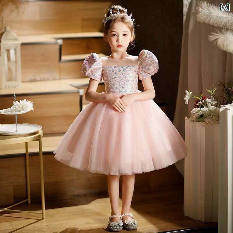 ・カテゴリ: 子供ドレス・スタイル: プリンセス・柄: チェック・主な素材: ポリエステル85%・裏地: ポリエステル15%・対象: 女の子・対象年齢: 3〜8歳・サイズ展開: 100cm、110cm、120cm、130cm、140cm、1...