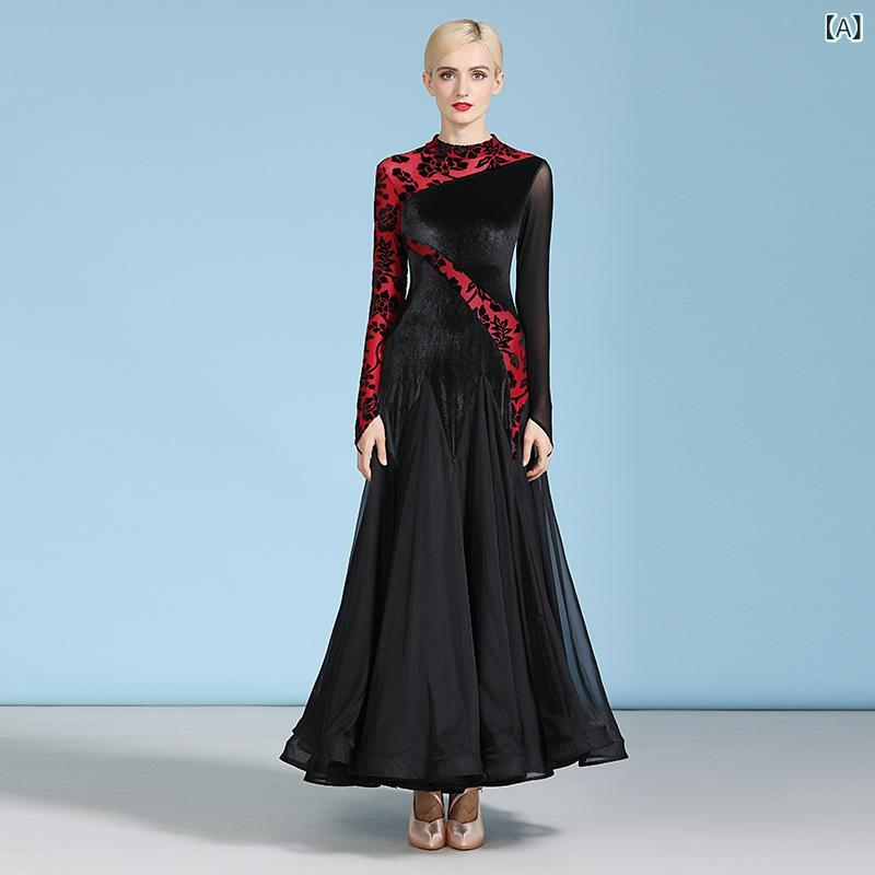 ・対象性別: 女性・素材: ベルベット+シフォン+チュール・主な素材: 綿95%以上・カラー展開: ブラック、墨緑・重量: 約0.9kg・サイズ展開: S、M、L、XL、XXL・対象年齢: 40-49歳・テーマ: 欧米ファンタジー・用途: ...