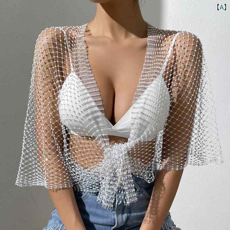 ・カテゴリ: Tシャツ・スタイル: セクシー・主な素材: ナイロン80-90%・柄: 無地・ネックライン: クルーネック・袖丈: 半袖・袖型: スタンダード・シルエット: ストレート・: 透け、パッチワーク・カラー展開: ホワイト、ブラック...