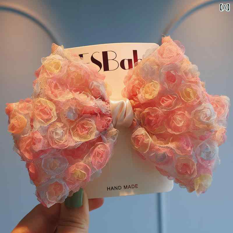 ・カテゴリ: ヘアアクセサリー・タイプ: トップクリップ・スタイル: シンプル・スタイル: プリンセス・スタイル分類: スイート・主な素材: 布・カラー展開: 二重ピンク、二重ブルーグリーン・要素: 蝶結び・対象: 女性