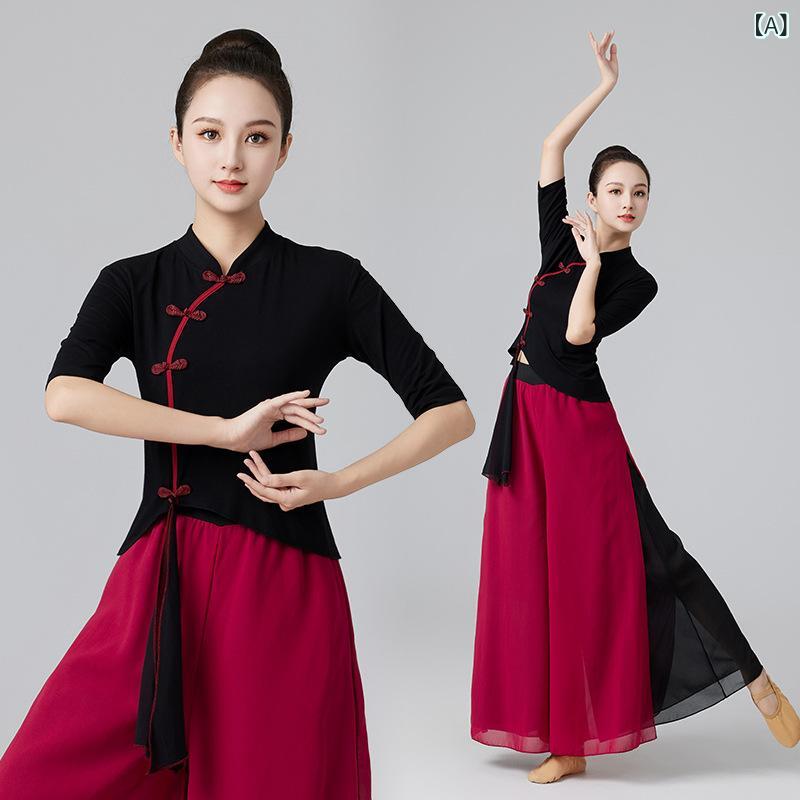 ・カテゴリ: ダンス服・柄: 無地・対象性別: 女性・対象年齢: 成人・主な素材: ビスコース92%・袖丈: 中袖、長袖・カラー展開: ブラック、ワインレッド・サイズ展開: M、L、XL、2XL、3XL、4XL、5XL、6XL