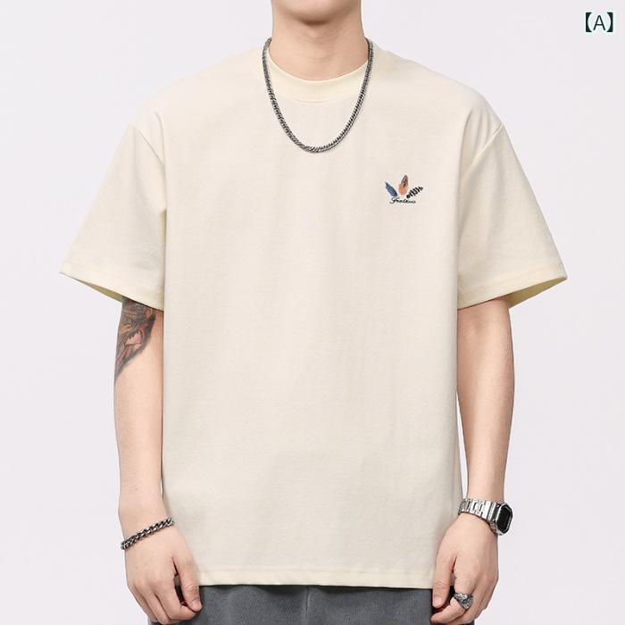 ・カテゴリ: Tシャツ・スタイル: アメリカンヴィンテージ風・主な素材: 綿71.4%、ポリエステル23.5%、スパンデックス5.1%・柄: ワンポイント・フィット: ルーズフィット・タイプ: プルオーバー・ネックライン: クルーネック・袖...