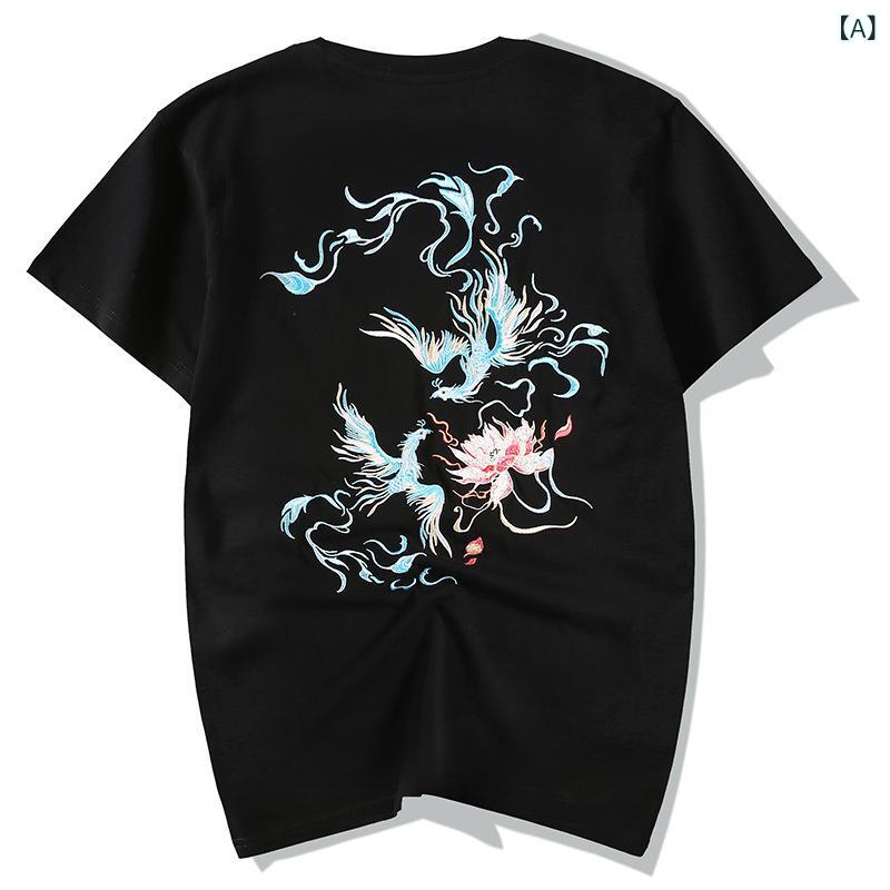 ・カテゴリ: Tシャツ・スタイル: 和風レトロ・タイプ: プルオーバー・フィット: ルーズ・サイズ感: ビッグサイズ・主な素材: 綿96%以上・ネックライン: クルーネック・袖丈: 半袖・袖タイプ: レギュラー・厚さ: 薄手・柄: 中国風・...