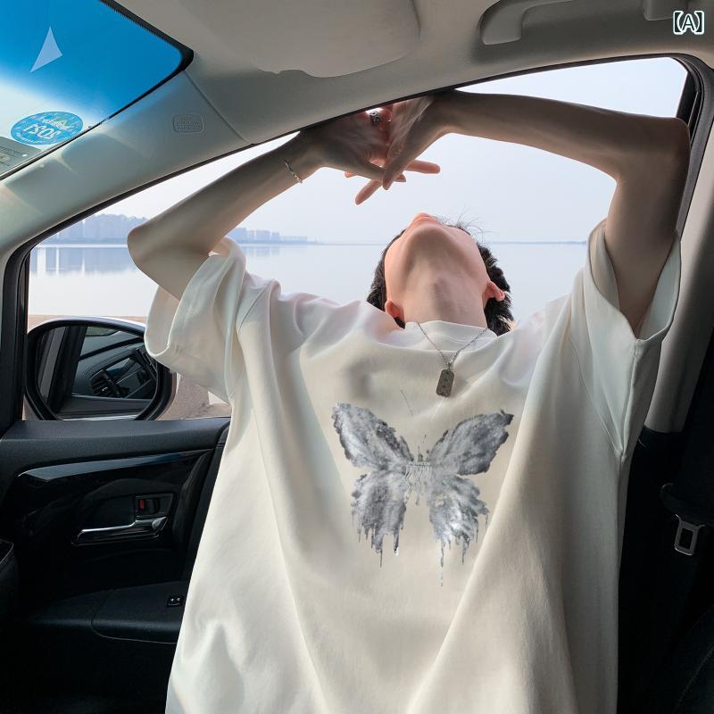 ・カテゴリ: Tシャツ・スタイル: プルオーバー・デザインスタイル: アメリカンレトロ・主な素材: ポリエステル 91-95%・ネックライン: クルーネック・袖丈: 半袖・柄: アニマルプリント・シルエット: ルーズフィット・対象: 青年層...