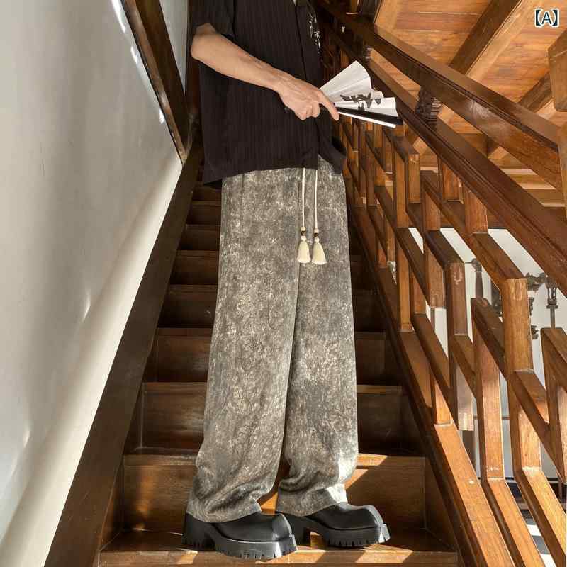 ・カテゴリ: スポーツカジュアルパンツ・スタイル: 中国風・シルエット: ゆったりストレート・丈: ロング丈・ウエスト: ミドルウエスト・腰帯: 付属・前開き: ドローストリング・厚さ: 普通・伸縮性: 微ストレッチ・シーン: カジュアル・...