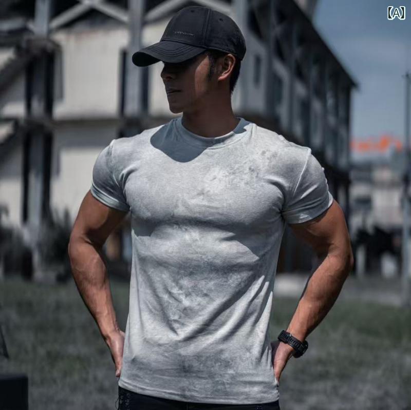 ・カテゴリ: Tシャツ・柄: 無地・スタイル: スポーツカジュアル・ネックライン: クルーネック・袖丈: 半袖・主な素材: ポリエステル・用途: ランニング・カラー展開: ライトグレー、ライトカーキ、ライトブルー、ライトグリーン・サイズ展開...