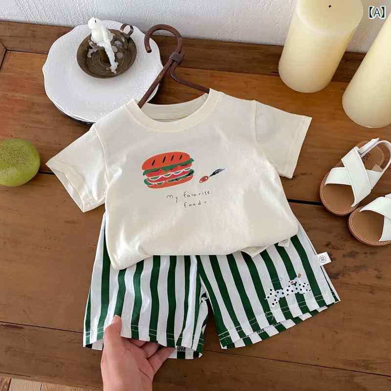 ・カテゴリ: キッズセットアップ・スタイル: カジュアル・性別: ユニセックス・対象年齢: 3歳〜8歳、身長100cm〜140cm・セットタイプ: パンツセット・セット内容: 2点セット・主な素材: 綿・主な素材構成: トップス:綿95% ...