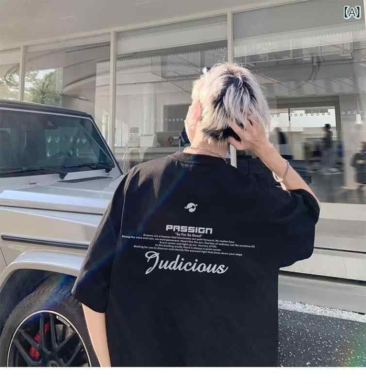 ・カテゴリ: Tシャツ・スタイル: ストリート・主な素材: 再生繊維 81-90%・柄: ロゴ・フィット: ルーズ・対象: ティーン・タイプ: プルオーバー・ネックライン: クルーネック・袖丈: 半袖・厚さ: 薄手・着用シーン: デイリー・...
