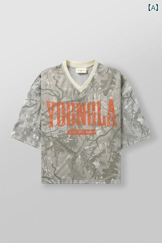 ・カテゴリ: Tシャツ・スタイル: スポーツカジュアル・主な素材: ポリエステル・ネックライン: Vネック・袖丈: 半袖・柄: 迷彩・カラー展開: ホワイトカモフラージュ、グレーカモフラージュ、ホワイト、ブラック、バーガンディ、ダークグリー...