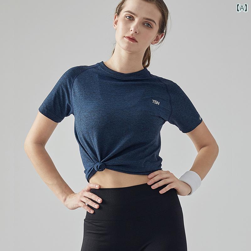 ・カテゴリ: Tシャツ・性別: 女性・主な素材: ナイロン48%、ポリエステル46%・機能: 吸湿速乾・袖丈: 半袖・着丈: ウエスト丈・フィット: ルーズフィット・着用方法: プルオーバー・カラー展開: ブルー・サイズ展開: S、M、L・...