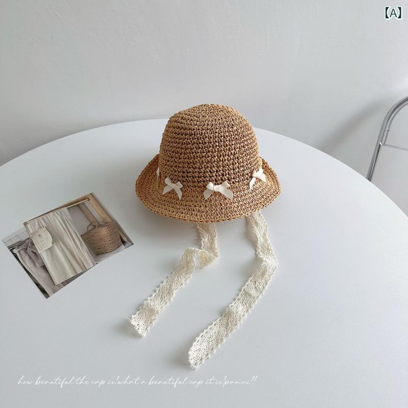 ・カテゴリ: 麦わら帽子・カラー展開: カーキ、ベージュ、ピンク、ミルクホワイト・サイズ展開: 46-48cm・帽檐: ワイド・帽頂: ラウンド・素材: 紙草・機能: 防UV、通気性、遮陽・スタイル: エレガント、甘め、田園風、リゾート風、...