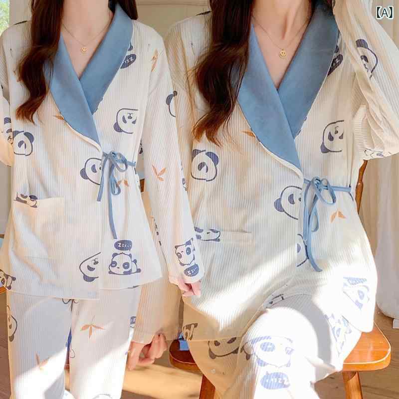 ・カテゴリ: 授乳服・柄: アニメカートゥーン・袖丈: 長袖・パンツ丈: 長パンツ・主な素材: 綿30-50%・カラー展開: 葉っぱパンダ、ストライプグレー、熊掌萌熊、ドット笑顔・サイズ展開: M、L、XL、XXL、XXXL・スタイル: 日...