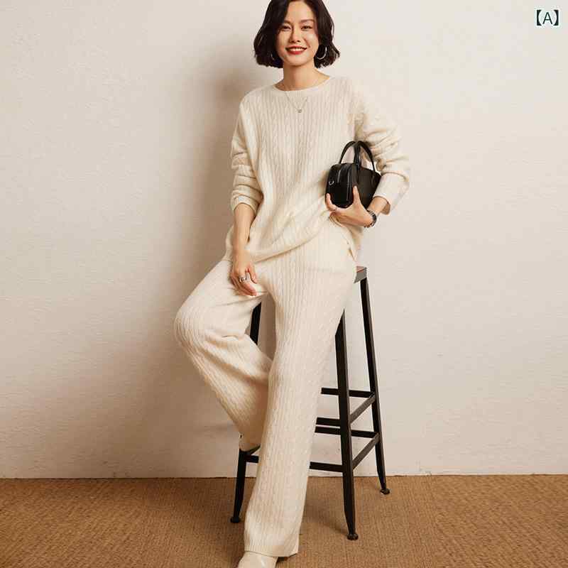 ・カテゴリ: カジュアルパンツ・スタイル: 通勤・主な素材: （30-50%）・パンツタイプ: ワイドレッグ・丈: ロング・ウエスト: 中腰・厚み: 超厚・要素: ツイスト・カラー展開: ホワイト、ブルー、パープル、ダークグレー、ブラック・...