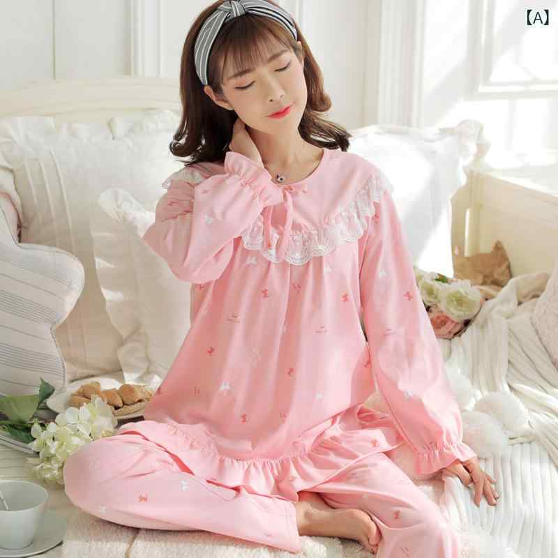 ・カテゴリ: 授乳服・スタイル: 韓国・厚み: 普通・柄: 無地・ネックライン: クルーネック・袖丈: 長袖・パンツ丈: ロング・主な素材: 綿・セット内容: 長袖トップス+パンツ・カラー展開: ピンク、ブルー、グリーン・サイズ展開: M、...