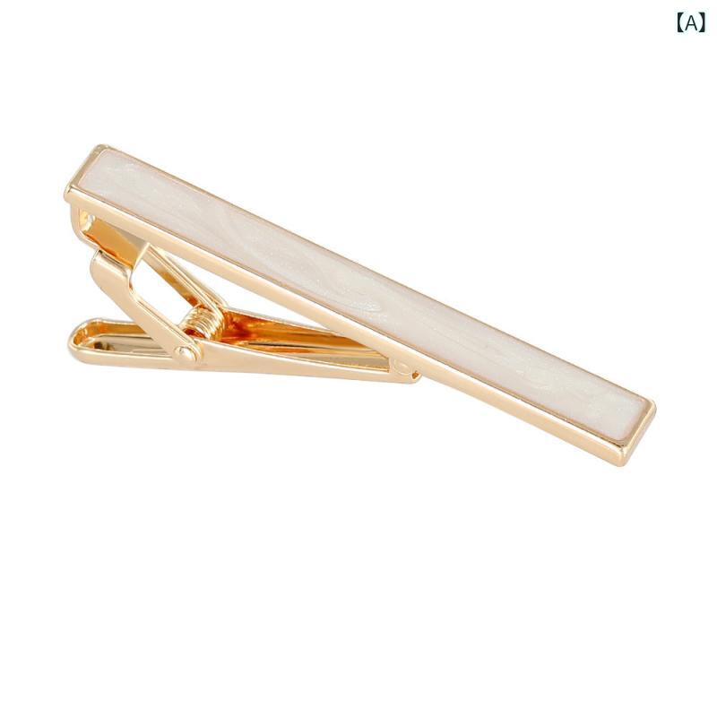 ・カテゴリ: ネクタイクリップ・スタイル: ビジネス・素材: 銅・純度: 18K・柄: 無地・カラー展開: ゴールド、シルバー・形状: ジオメトリック・: 平頭型・サイズ: 51×6.9mm・幅: 標準・対象: ユニセックス・対象年齢: 成人
