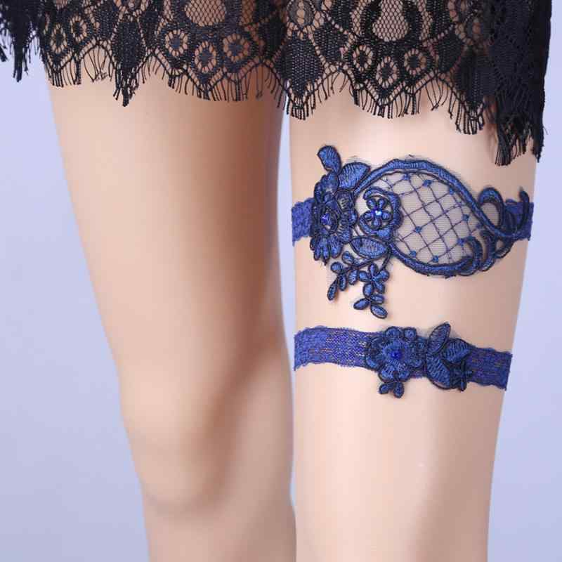・カテゴリ: 脚飾り・種類: 脚環・スタイル: 女性用・主な素材: 布・カラー展開: 紺