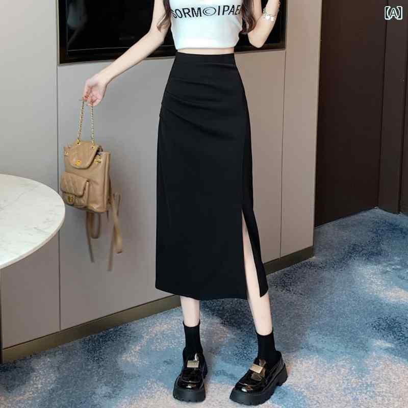 ・カテゴリ: スカート・スタイル: 甜美・主な素材: ポリエステル・スカート型: Aライン・スカート丈: ミディ・装飾: ジッパー・カラー展開: ブラック、杏色・サイズ展開: XS、S、M、L、XL、2XL、3XL、4XL・ストレッチ: 微弾性
