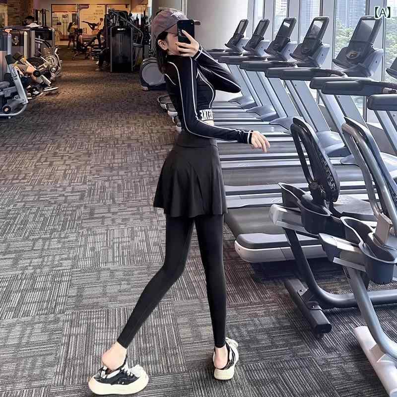 ・カテゴリ: パンツ・スタイル: ヨガパンツ・機能: 通気性・対象: 女性・丈: ロング・柄: 無地・素材: ポリエステル82.1%、スパンデックス17.9%・カラー展開: ブラック、ダークグレー、ブラウン・サイズ展開: フリーサイズ（40...