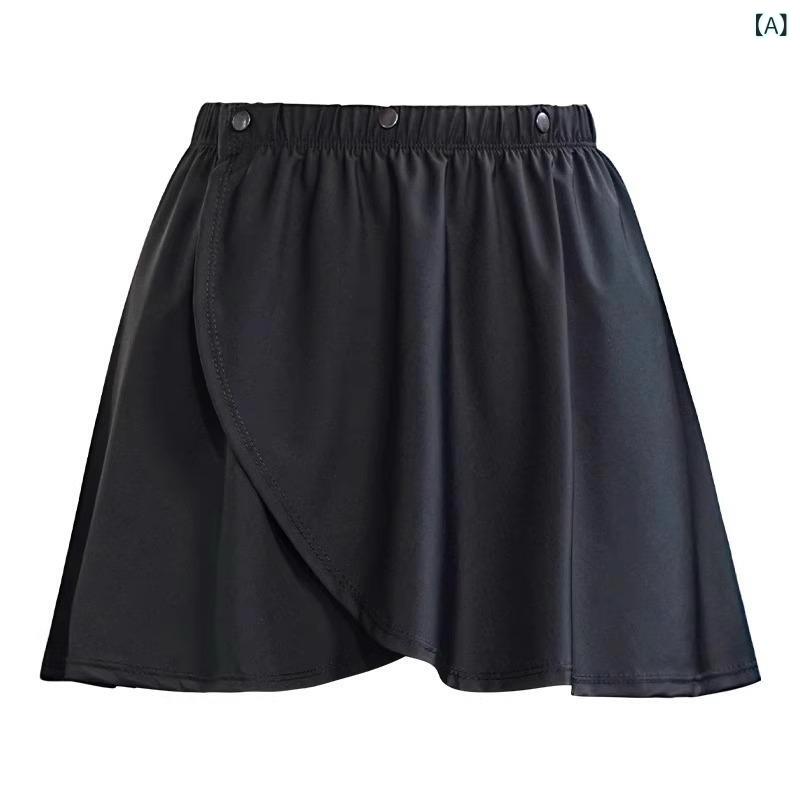 ・カラー: ブラック・スタイル: ヒップカバー付きスカート・サイズ展開: フリーサイズ（40-55kg）、L（55-67.5kg）、XL（67.5-82.5kg）、XXL（82.5-100kg）