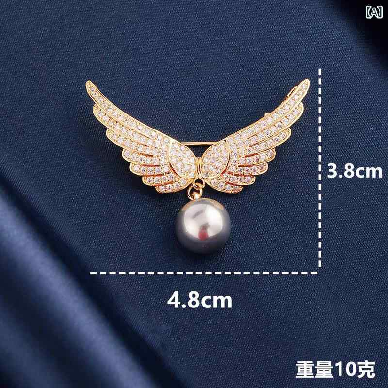 ・種類: 胸針・素材: 亜鉛合金・形状: 菱形、幾何型、他・加工: 電鍍・カラー: 金色・: スカート、翼、魚尾、扇形・機能: 装飾・スタイル: ファッションOL、通勤・対象: 女性