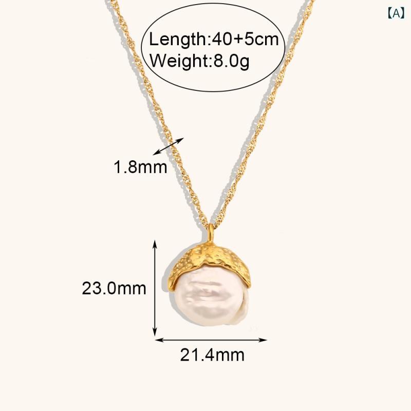 ・カテゴリ: ネックレス・素材: ステンレス・加工: メッキ・形状: 幾何学・重量: 8g・対象: 女性