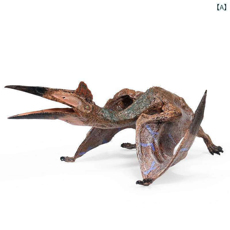 ・主な素材: PVC・サイズ: 19×14×8cm・カラー: 趴き新款翼竜・適用年齢: 7-14歳