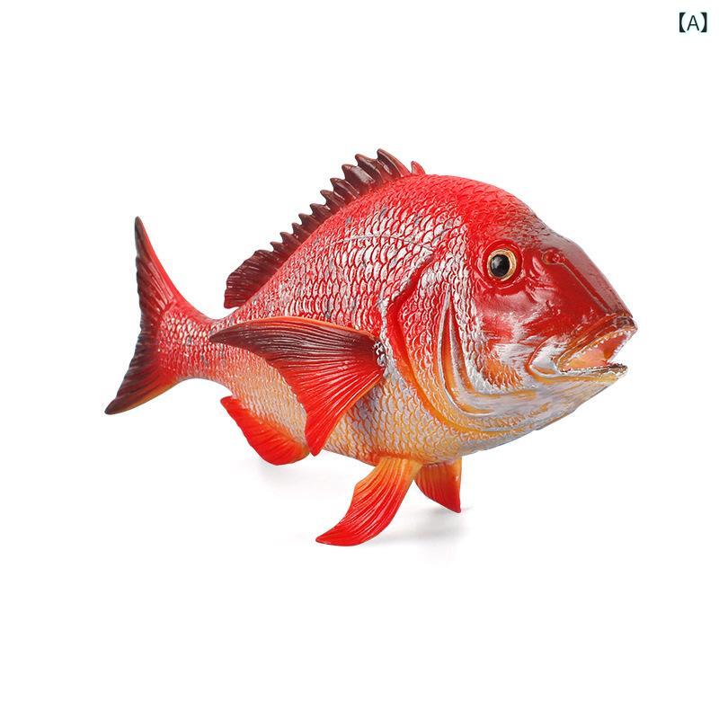 ・素材: プラスチック・タイプ: 静的モデル・モデルカテゴリ: 動植物・組み立て: 必要・種類展開: ベニハタ、イシダイ、メガネモチノウオ（赤）、メガネモチノウオ（緑）・対象年齢: 4～6歳