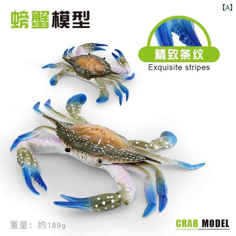 ・素材: PVC・カテゴリ: 動植物模型・組み立て: 必要・カラー: 三点梭子蟹・重量: 約189g・対象年齢: 4-6歳