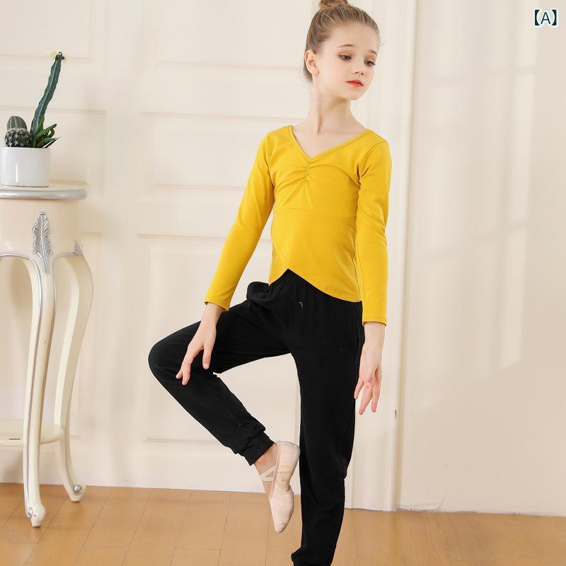 ・カテゴリ: 子供ダンス衣装・対象性別: 女の子・ダンスタイプ: 練習用・スタイル: セット・主な素材: コーマ綿95%・基準: ・カラー展開: レモンイエロー、淡ピンク、オリーブブラック、ダークレッド、ライラック・適合身長: 110cm、...