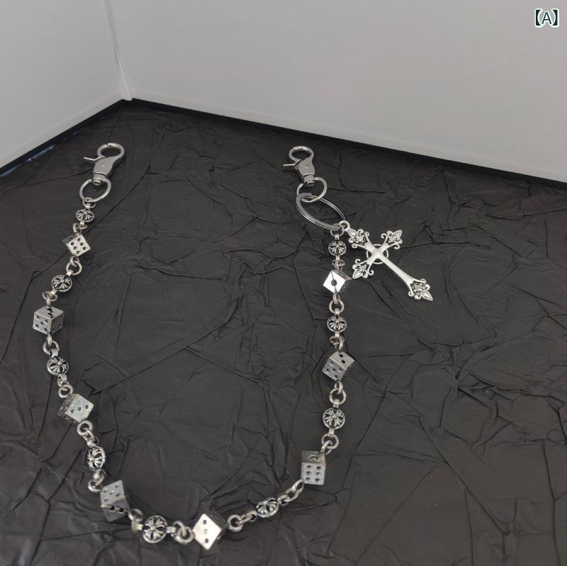 ・カテゴリ: ウエストチェーン・性別: ユニセックス・主な素材: 金属・スタイル: 通勤・長さ展開: 45cm、50cm、55cm、60cm、65cm