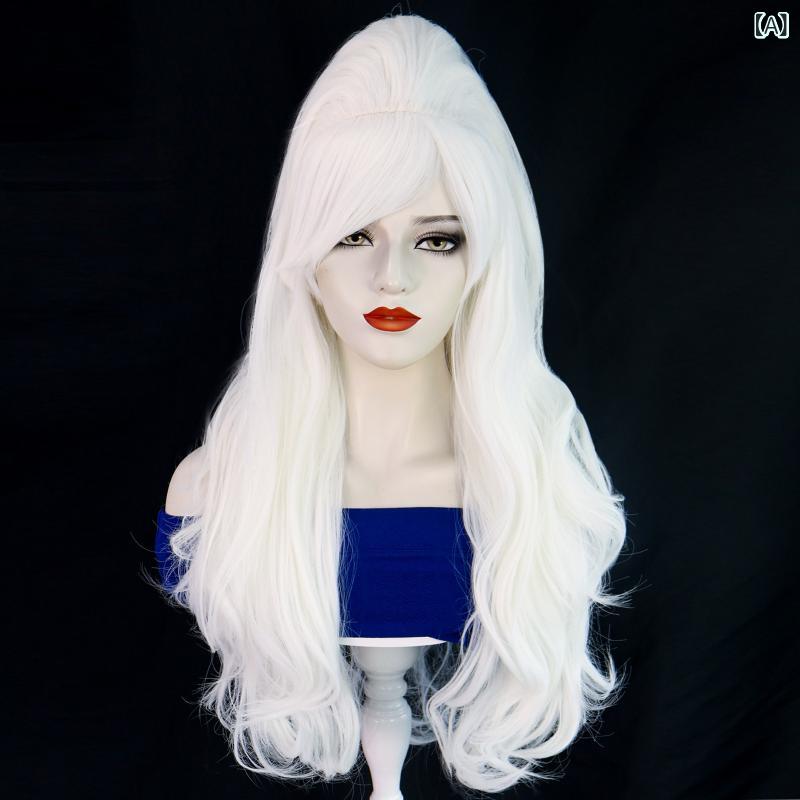 ・カテゴリ: コスプレウィッグ・対象: 男女兼用・製法: マシンメイド・アイロン・染髪: 不可・素材: 耐熱ファイバー・対応肌色: すべての肌色・対応顔型: すべての顔型・スタイル: アニメ・キャラクター・効果: コスプレ、ステージ用・特徴...