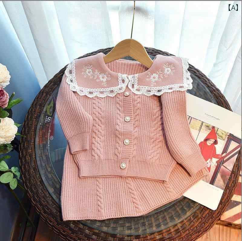 ・カテゴリ: 子供服セット・対象性別: 女の子・スタイル: 韓国・セットアップ種類: スカートセット・セット内容: 2点セット・対象年齢: 3〜8歳・袖丈: 長袖・厚さ: 普通・主な素材: 綿90%・開閉タイプ: シングルブレスト・カラー展...