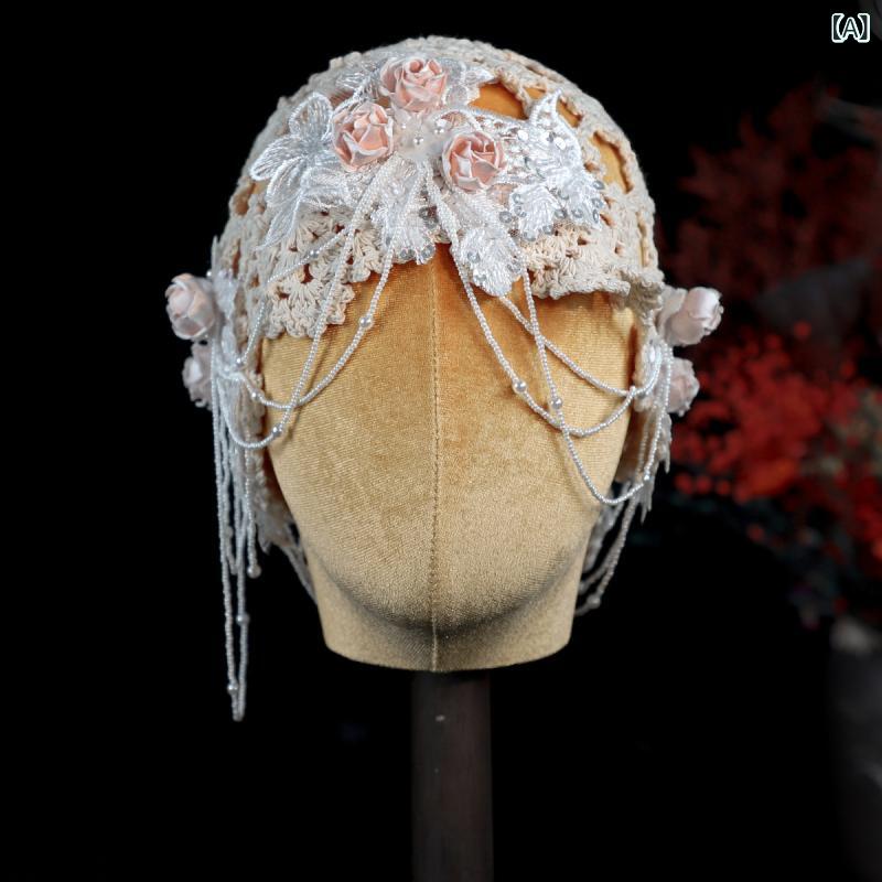 ・素材: 綿・スタイル: 韓国・対象: 女性・加工: 手作り・用途: 結婚式・要素: 花柄