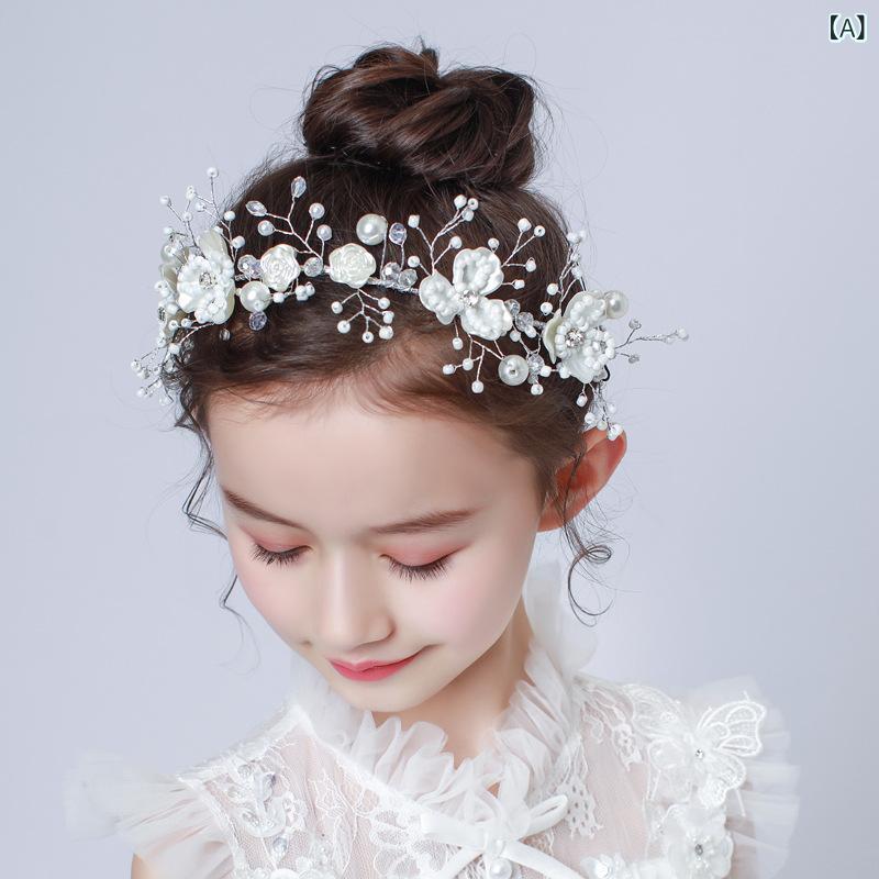 ・カテゴリ: ヘアアクセサリー・種類: ヘッドバンド・素材: パール・カラー展開: ホワイト・スタイル: 子供向け韓国・: 花柄・加工: 手作り・流行要素: パール、立体装飾・対象年齢: 3-6歳、6-10歳、10歳以上・セット内容: 1個入り