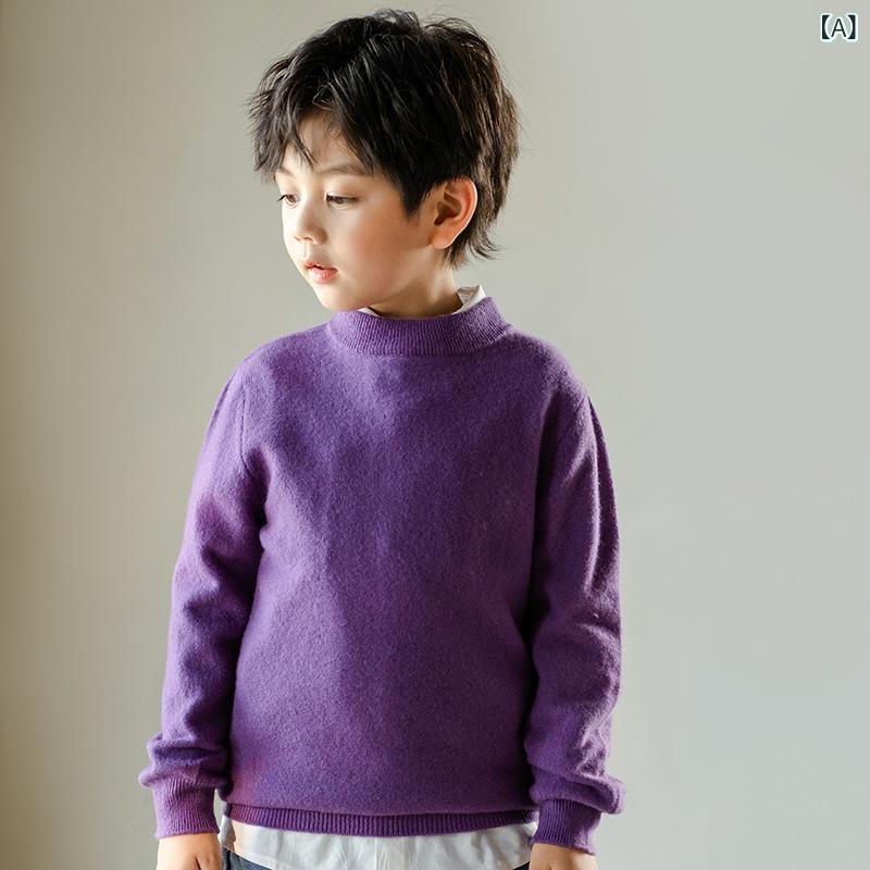 ・性別: ユニセックス・生地加工: 柔軟加工・スタイル: カジュアル・対象年齢: 8歳以上、身長140cm以上・糸の太さ: 普通・厚さ: 普通・袖丈: 長袖・クロージャー: プルオーバー・柄: 無地・デザイン要素: かわいい、トレンド・主な...