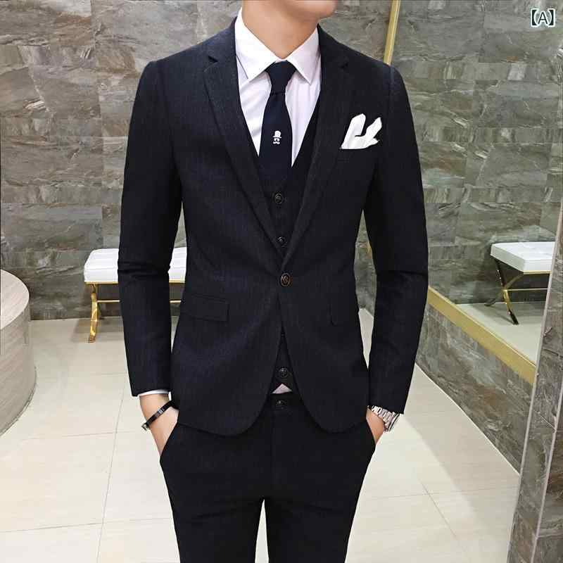 ・ターゲット層: ファッション都市（24-35歳）・前立て: シングルブレスト1つボタン・対応シーズン: 春秋・生地: 綿混紡・主な素材: アセテート繊維・主な素材の混紡率: 80%・適用シーン: 宴会・ネックライン: ノッチドラペル・ベン...