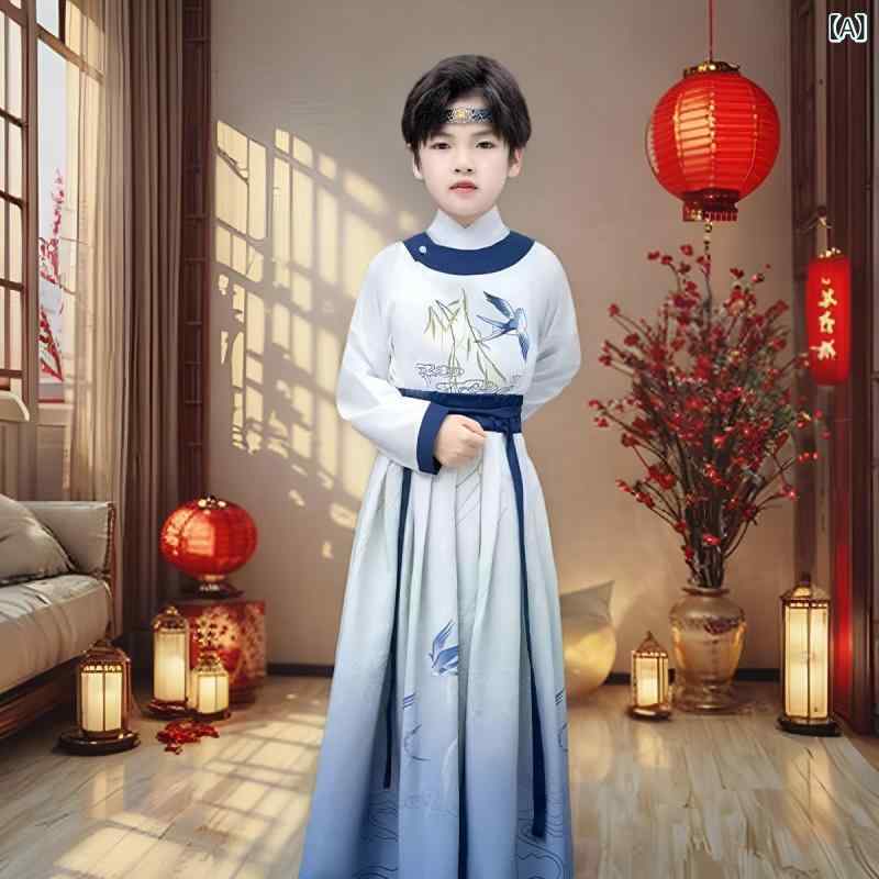 ・カテゴリ: 子供用民族衣装・スタイル: 中華風・性別: ユニセックス・対象年齢: 8歳以上・柄: ストライプ・主な素材: 綿50%・生地加工: 起毛、ソフト加工・厚さ: 普通・デザイン要素: セットアップ・適合シーズン: オールシーズン・...