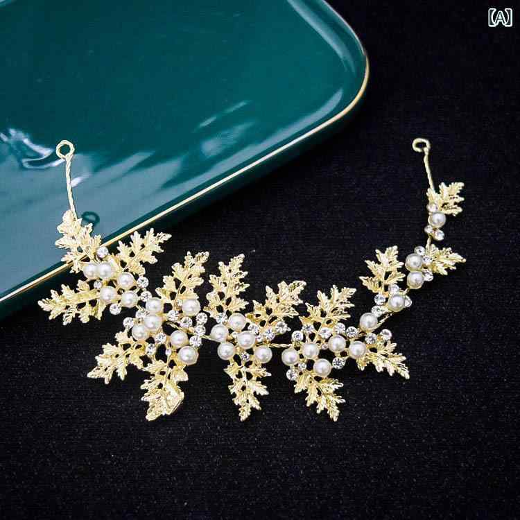 ・素材: 合金・スタイル: 韓国風・タイプ: 女性用・モチーフ: 葉・加工方法: 電鍍・使用場面: 結婚式、誕生日、旅行記念、お祭り、引っ越し、展示会、広告宣伝、社員特典、周年記念、ビジネスギフト、開業式、表彰記念、広報企画、写真撮影、ウェ...