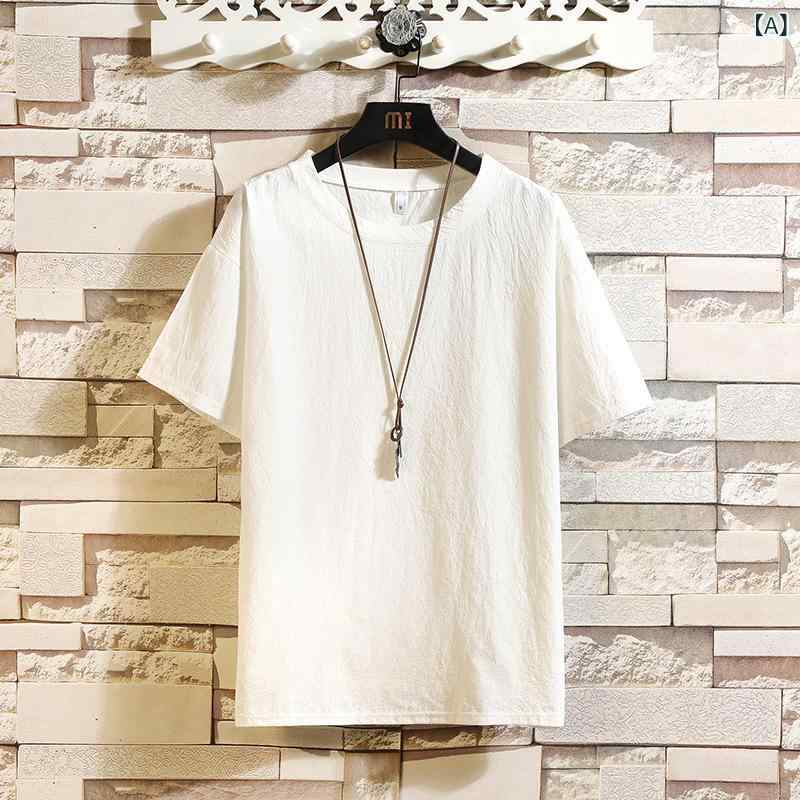 ・カテゴリ: Tシャツ・スタイル: ベーシックカジュアル・主な素材: 綿混紡（綿31-50%）・柄: 無地・フィット: ルーズ・対象: ティーン・着こなし: プルオーバー・ネックライン: クルーネック・袖丈: 半袖・厚さ: 標準・着用シーン...