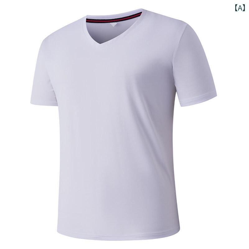 ・カテゴリ: Tシャツ・スタイル: カジュアル・性別: メンズ・フィット: スリム・主な素材: ポリエステル・ネックライン: Vネック・袖丈: 半袖・袖タイプ: レギュラー・厚さ: 薄手・: ボタン装飾・加工: ノーアイロン・機能: 抗菌・...