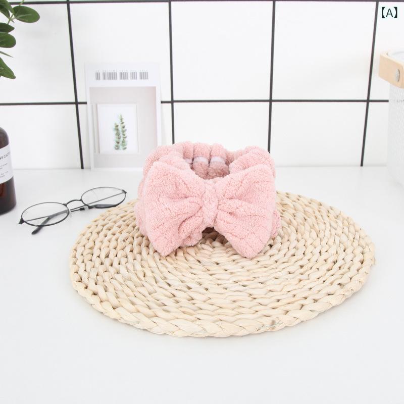 ・カテゴリ: ヘアドライキャップ・素材: ポリエステル（マイクロファイバー）・カラー展開: ピンク、ブラウン、チェリーピンク、ライトパープル、ライトブルー、スカイブルー、ライトグリーン・サイズ: 約11cm×17cm