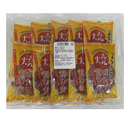 国内産ほたて貝ひも100％　つまんでカムカム　焼きほたて貝ひも5g×20袋入り 個包装なので保存にも便利ですよ　噛めばかむほど旨さがじわじわとでてきます お酒・ビールのおともに最高です！名　称 魚介類加工品 原材料名 貝ひも（国産）、砂糖、...