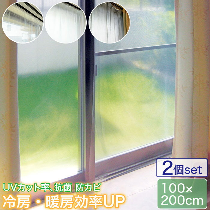 ●　ここがポイント　● 〇カーテンレールのランナーに取り付けるだけで窓際からの冬は冷気、夏は熱気の進入を防いでくれる、一年中使える掃き出し窓用のカーテンライナーです。 〇200cm丈の掃き出し窓用になります。幅100cm×丈200cmのカー...