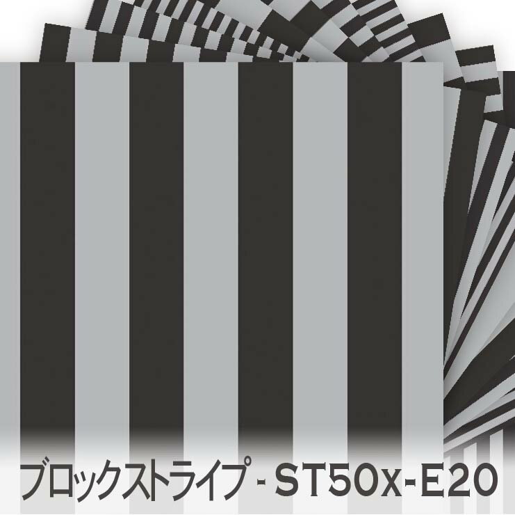 st50x-e20_ブロックストライプ _ライトグレー（e20） 地と縞の比率が同じ(50%)縦縞 ブロックストライプ 10サイズ展開 2ミリ〜70ミリ st7070x-e20,st5050x-e20,st3636x-e20 st2424x...