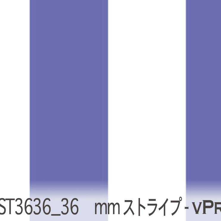 st3636_VPR_36mmストライプ ベリーペリ (Very Peri)_ 2022年のトレンドカラーはラベンダー PANTONE 17-3938 Very Periです。 使用生地： オックス生地 綿100％ 生地幅 115cm 柄有...