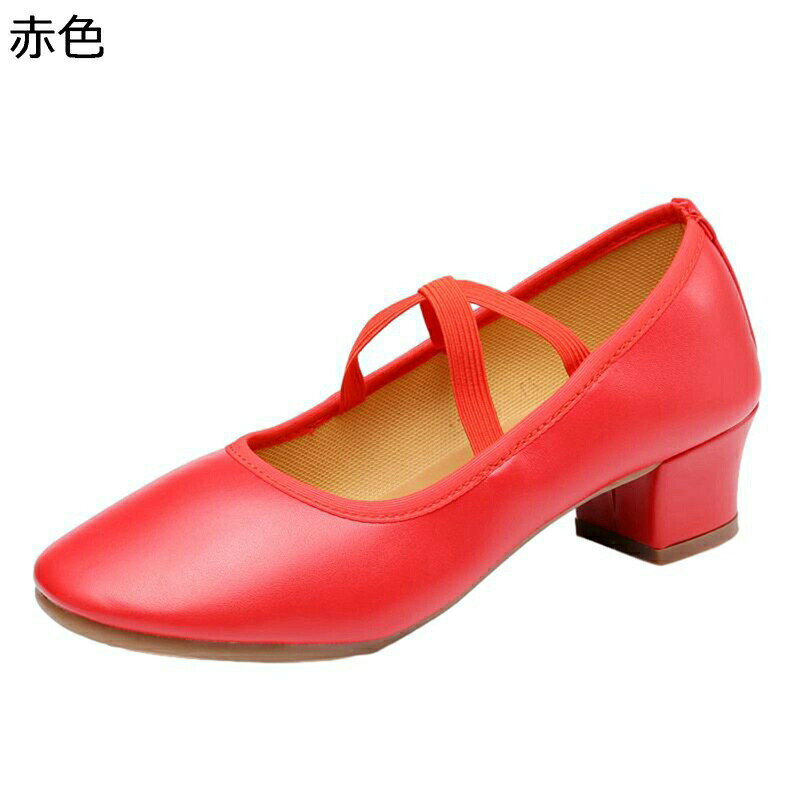 　　　 ◆◇◆人気の秘密◆◇◆ 【ヒール】中くらいの身長で安定感があり、運動やダンスもしやすく、足のラインも美しく、ステージで独特の魅力を開花させます。 【ラバーソール】このダンスシューズは、ゴム素材を用いた高性能な底を搭載しています。ゴム...